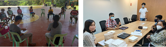 ADSDPP face-to-face courtesy calls - Jaime V. Ongpin Foundation, Inc.